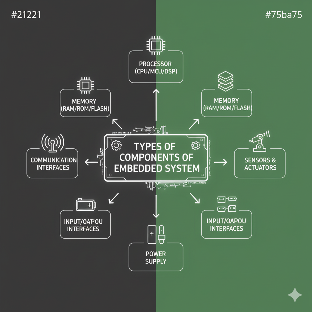 Components of an Embedded System – Vintech Embedded Academy